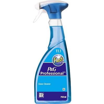 PROFESSIONAL FLASH SPRAY GLASS CLEANER 750ML