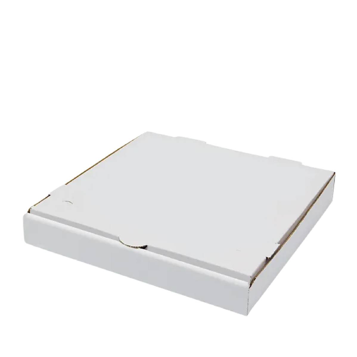 14 INCH PIZZA BOXES E FLUTE WHITE 100 X 14INCH