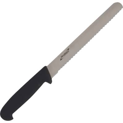 BREAD KNIFE BLACK HANDLE 8 INCH