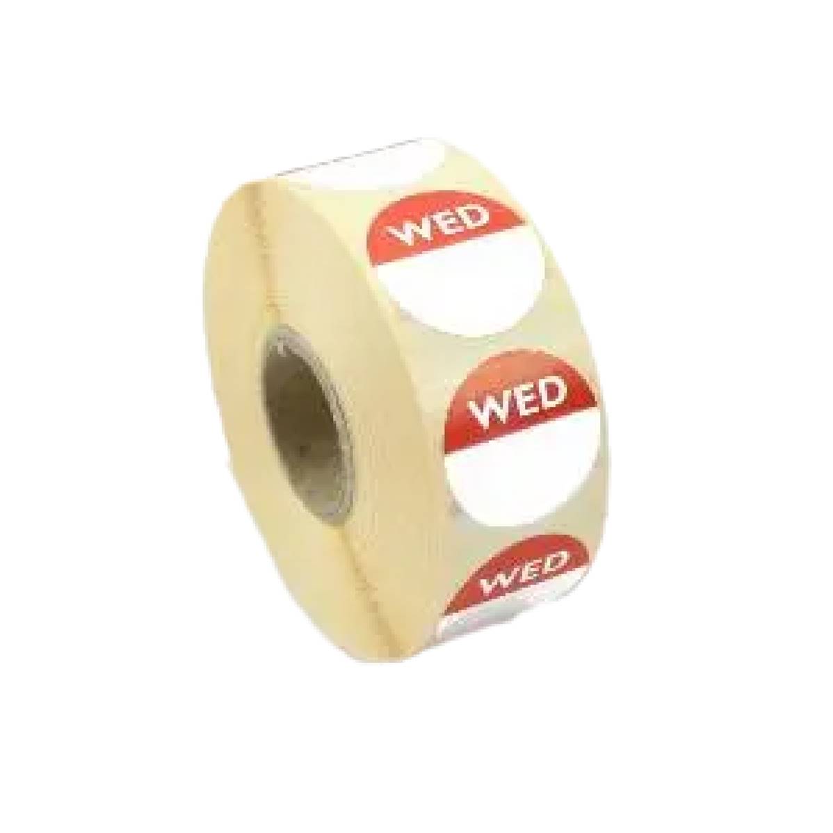 WEDNESDAY DAY DOT LABEL